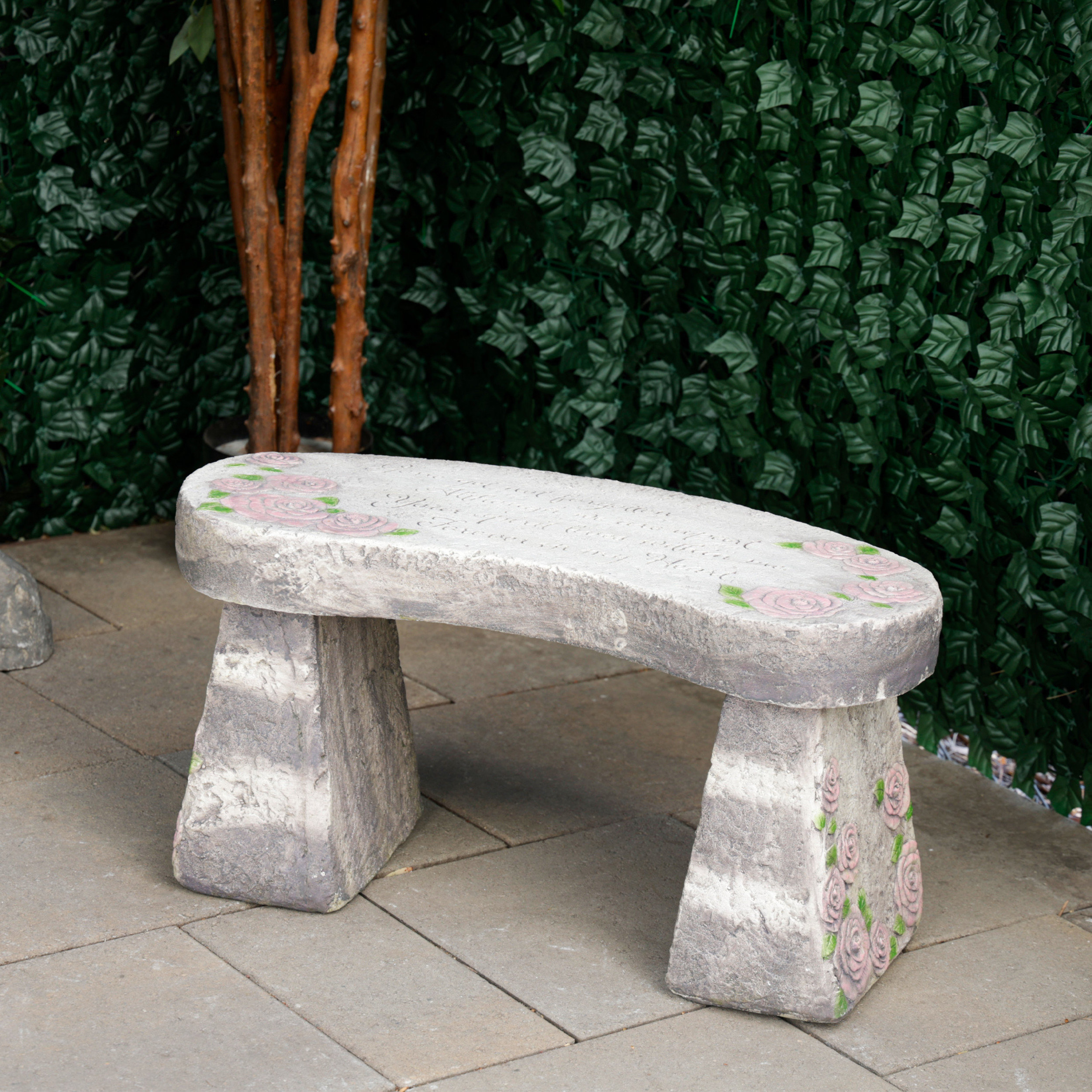 Astoria Grand Corporation Rose Memorial Garden Bench ...